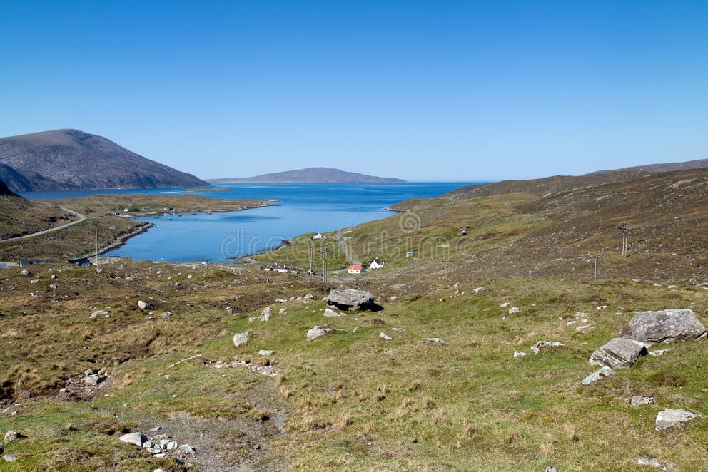 Isle of Harris, Natural Landscape Stock Photo - Image of wide, outdoor ...