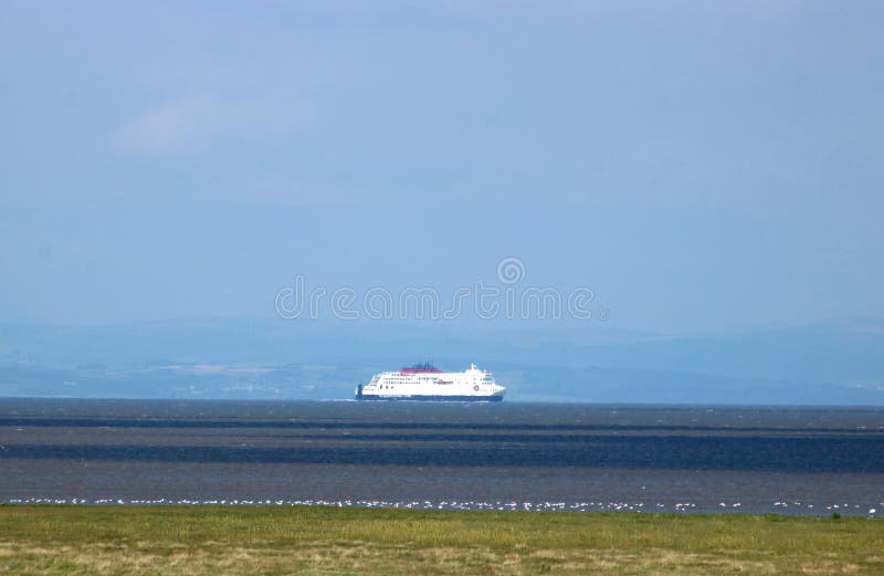 Isle of Man Ferry, Manxman Maiden Voyage Editorial Photography - Image ...