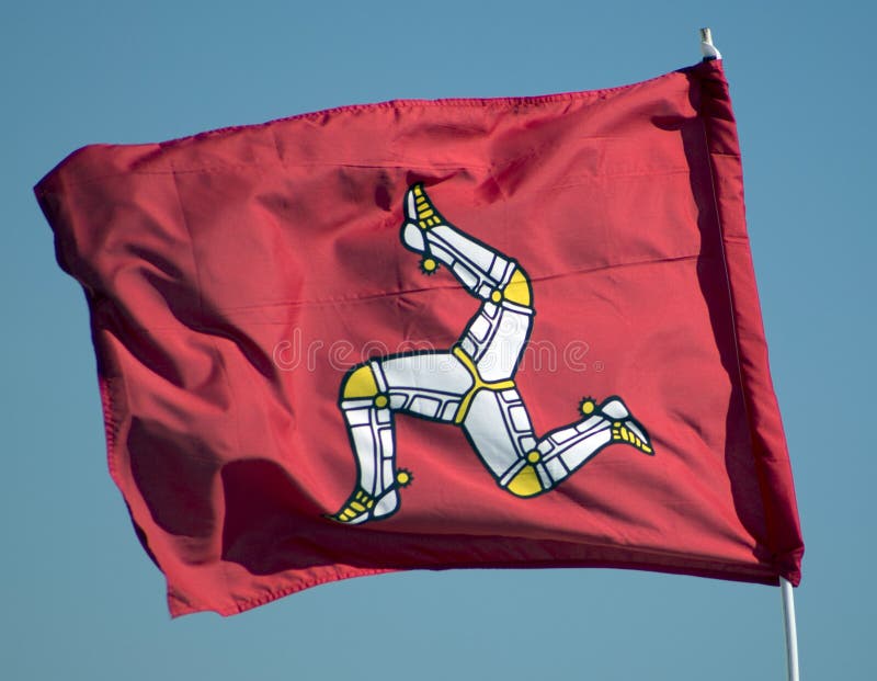 Isle of Man stock image. Image of island, bunting, ellan - 65165787
