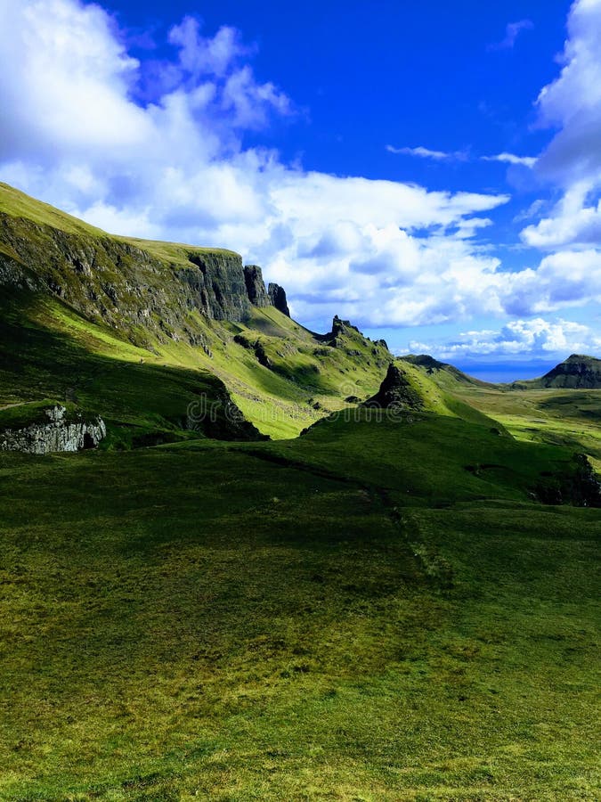 Isle of Skye stock photo. Image of isle, landskape, sunny - 128907550