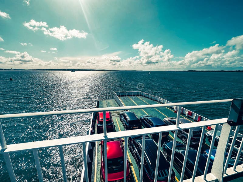 Isle of Wight - Ferry stock photo. Image of wight, boat - 291421958