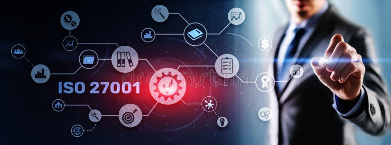 ISO Certification Concept Standard Quality Control. International ...