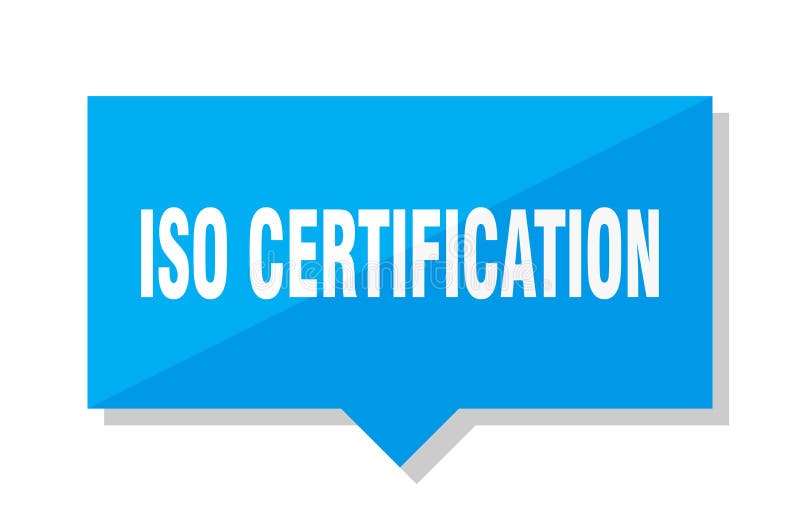 Iso Certification Price Tag Stock Vector - Illustration of insignia ...