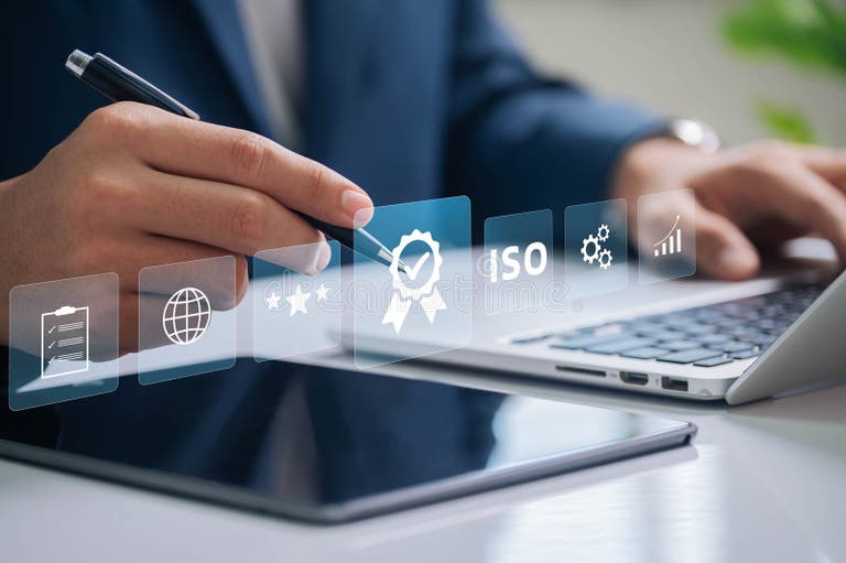 ISO Certification and Quality Management Digital, Business Professional ...