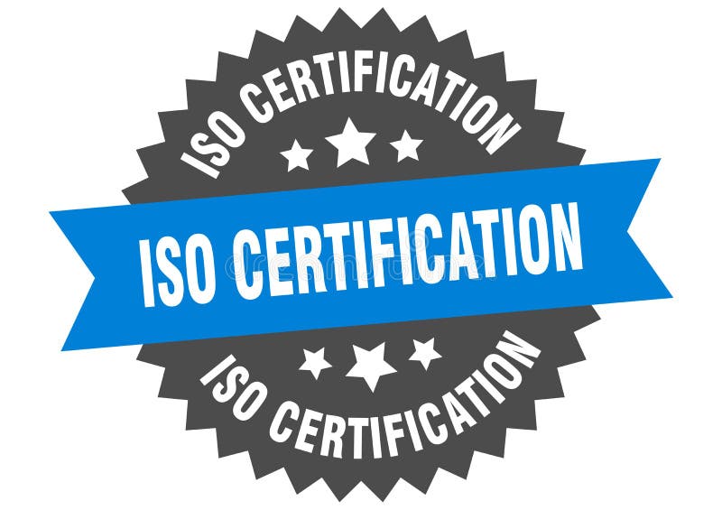 Iso Certification Label Stock Illustrations – 1,491 Iso Certification ...