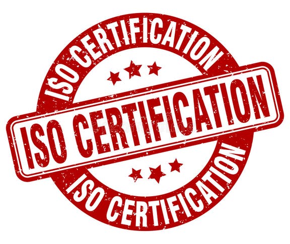 Iso Certification Stamp. Iso Certification Label. Round Grunge Sign ...