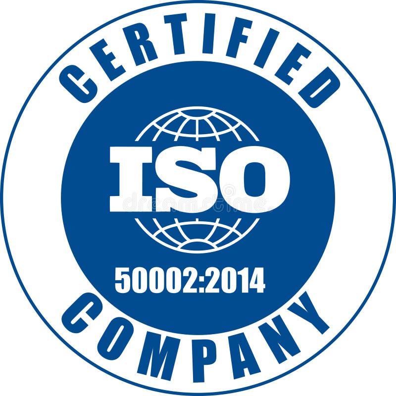 ISO Certified Company, Certificate ISO 50002:2014 Blue, Quality ...
