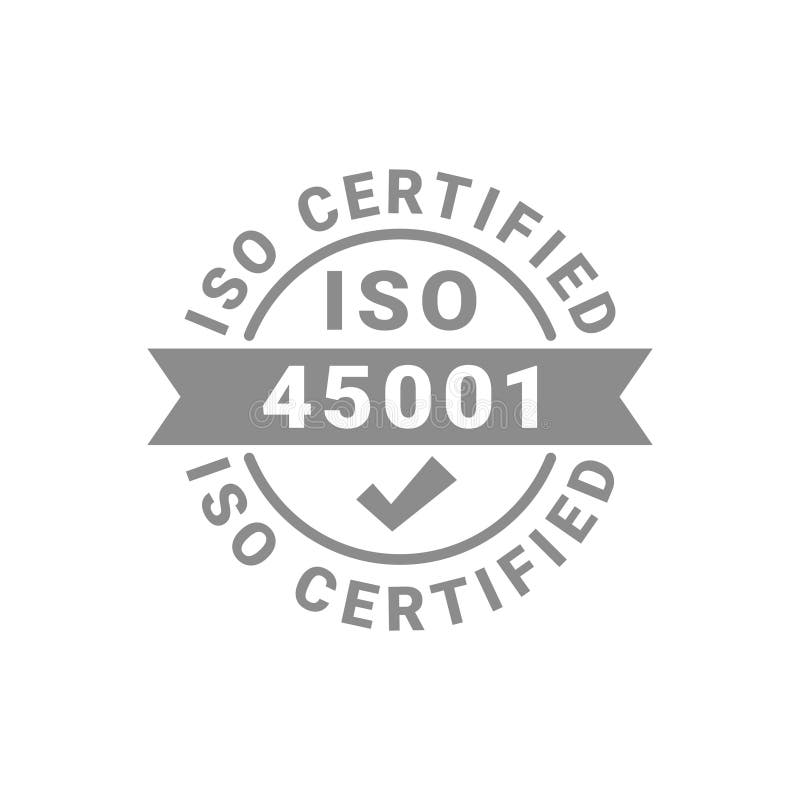 Iso certified vector label stock vector. Illustration of guarantee ...