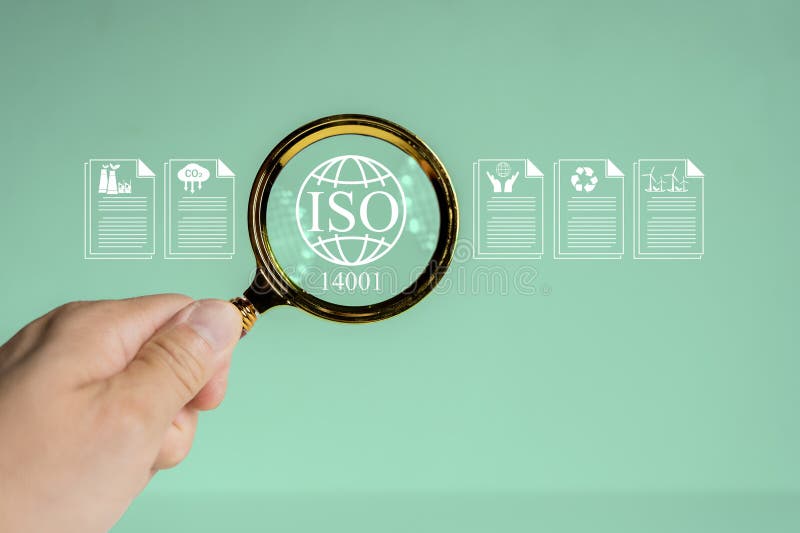 ISO 14001 Certified Environmental Management Systems. Stock Image ...