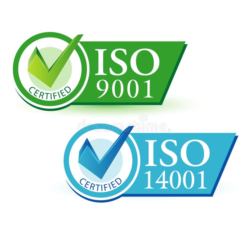 Het 9001:2015 Van DIN ISO - Normrevisie Stock Illustratie ...