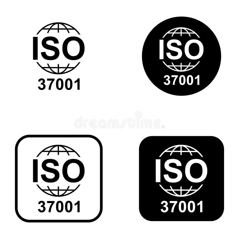 Iso 37001 Icon. Anti-Bribery Management Systems. Standard Quality ...