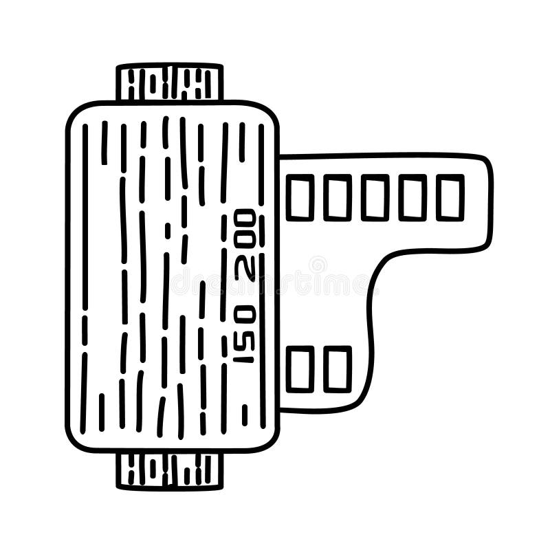 ISO Icon. Doodle Hand Drawn or Black Outline Icon Style Stock ...