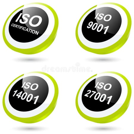 ISO Icons or Buttons stock vector. Illustration of international - 17966520