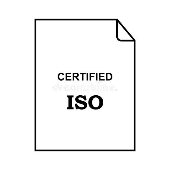 ISO logo design stock vector. Illustration of approved - 319324104