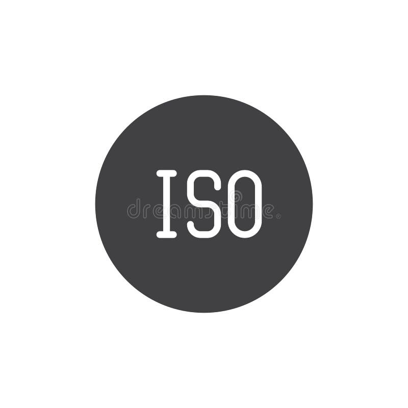 ISO Auto Photo Camera Sign Icon. Settings Symbol. Stock Vector ...