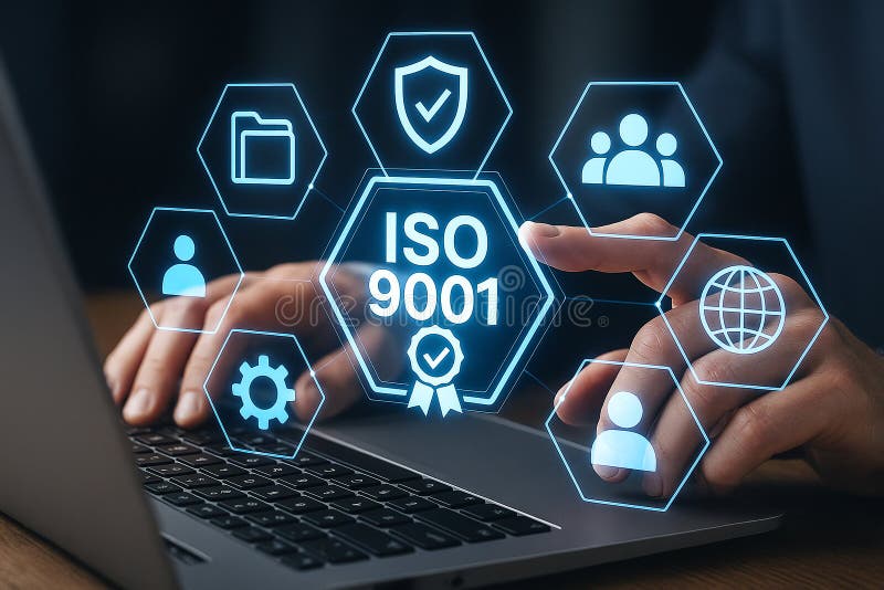 Iso 9001 Quality Management System Certification Standards Process Improvement Efficiency ...