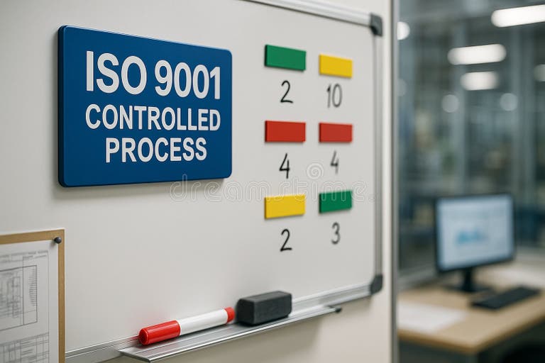 ISO 9001 Quality Management System QMS Controlled Process Board in Food ...