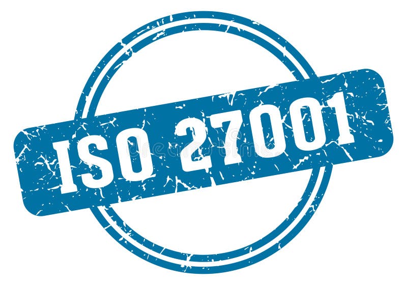 ISO 27001 Stamp. Vector. ISO 27001 Badge Icon. Certified Badge Logo ...