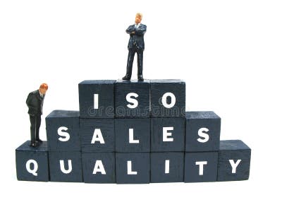 Iso, sales and quality stock photo. Image of company, stairway - 6512314