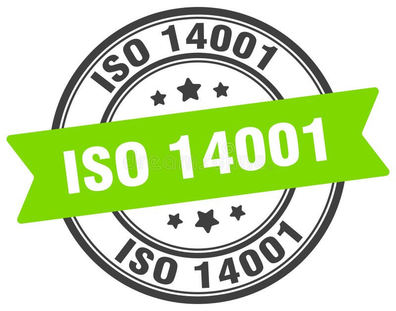 ISO 14001 Stamp. Vector. Iso 14001 Badge Icon. Certified Badge Logo ...