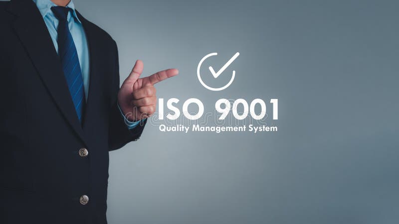 ISO 9001 Standard Certification Standardisation Quality Control Concept ...