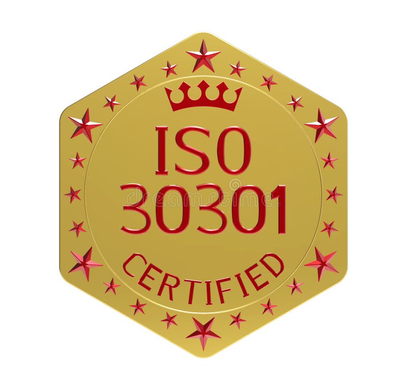 ISO 30301 standard stock illustration. Illustration of audit - 110088912