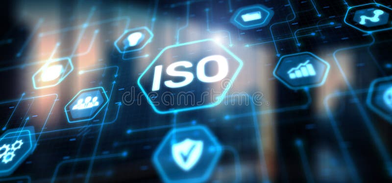 ISO Standards Quality Control Concept. Assurance Warranty Stock ...
