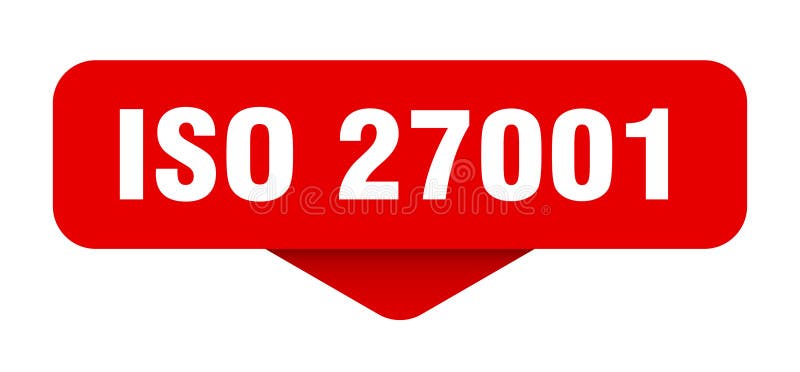 Iso 27001 Rectangular Sign. Iso 27001 Stamp Stock Illustration ...