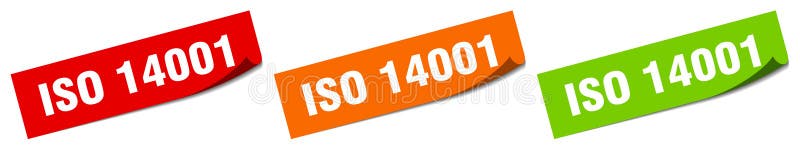 Iso 14001 Sticker. Iso 14001 Square Isolated Sign Stock Vector ...