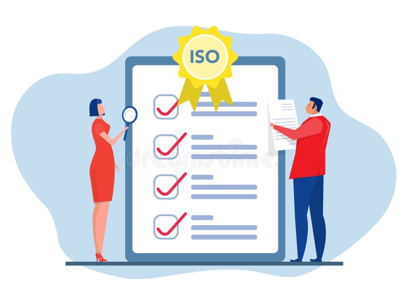 ISO System and International Certification Concept Team Business ...
