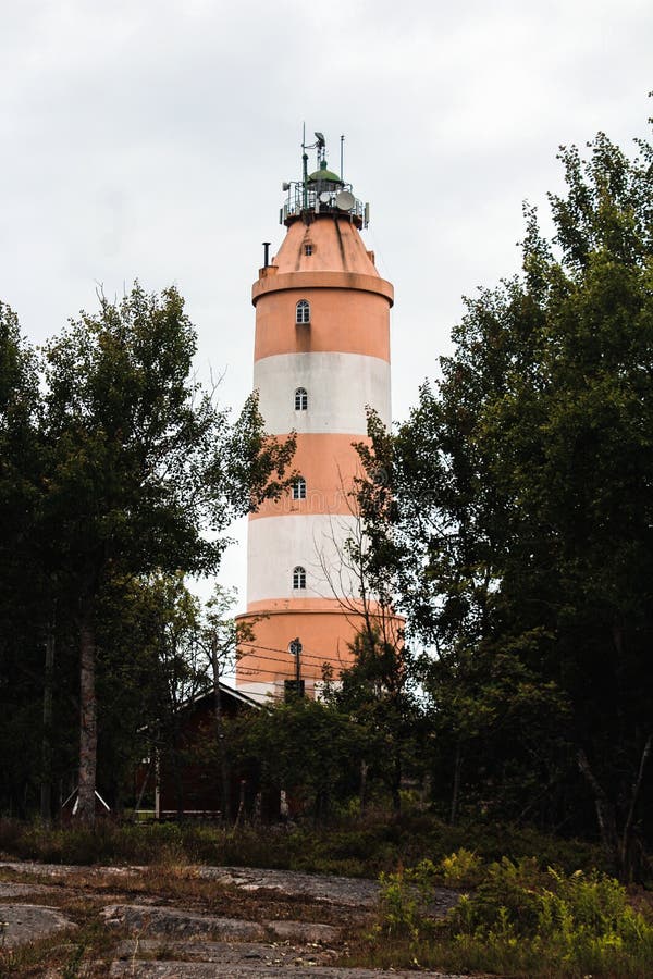 Isokari Lighthouse in SW Finland Stock Photo - Image of castle, vehicle ...