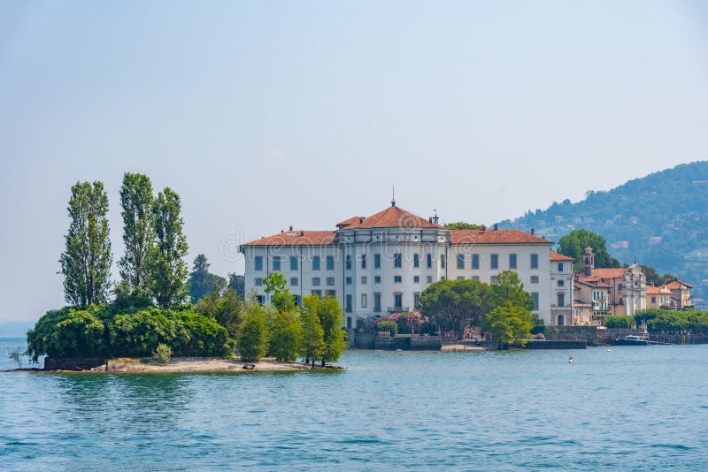 Isola Bella at Lago Maggiore, Italy Stock Photo - Image of borromeo ...