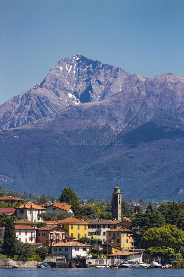 Isola Comacina Nel Lago Di Como Stock Photo - Image of comacina ...