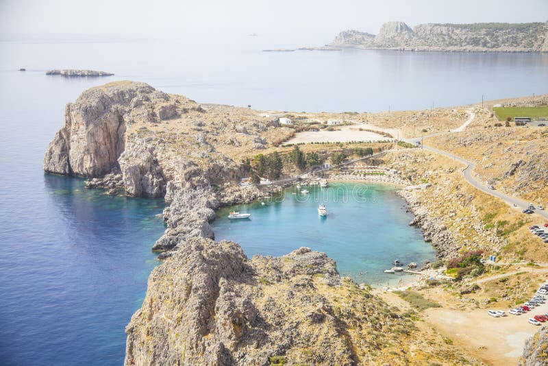 Isola di Rodi immagine stock. Immagine di isola, rodi - 53882603