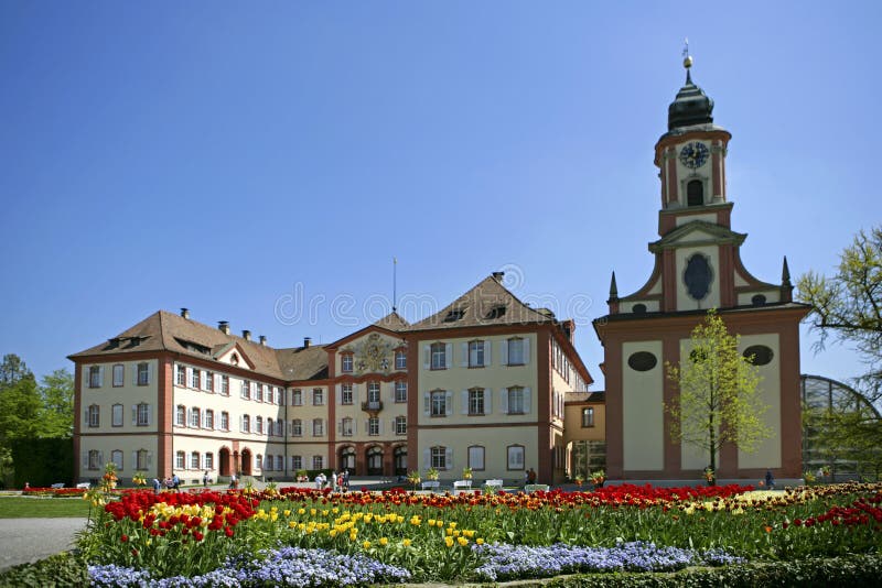 Isola Mainau Nel Lago Di Costanza Immagine Editoriale - Immagine di ...