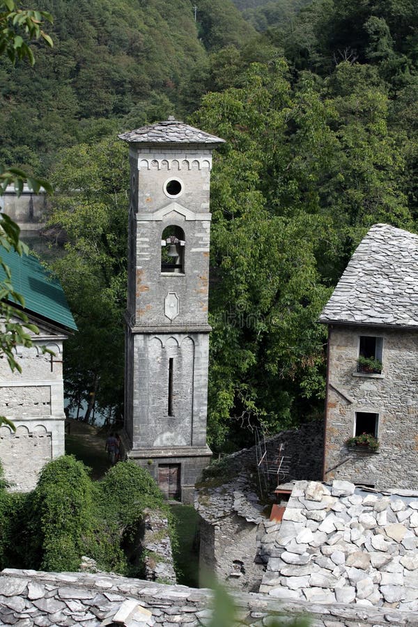 Isola Santa - the Ancient Medieval Village. Stock Image - Image of ...