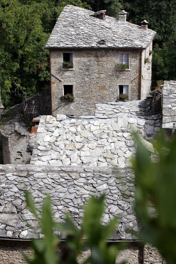 Isola Santa - the Ancient Medieval Village. Stock Image - Image of ...