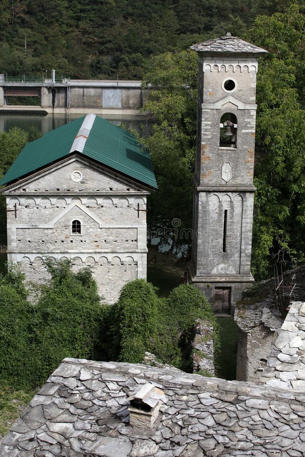 Isola Santa - the Ancient Medieval Village. Stock Image - Image of ...