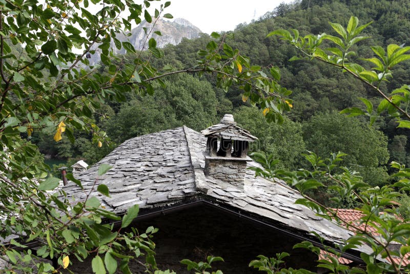 Isola Santa - the Ancient Medieval Village. Stock Image - Image of ...