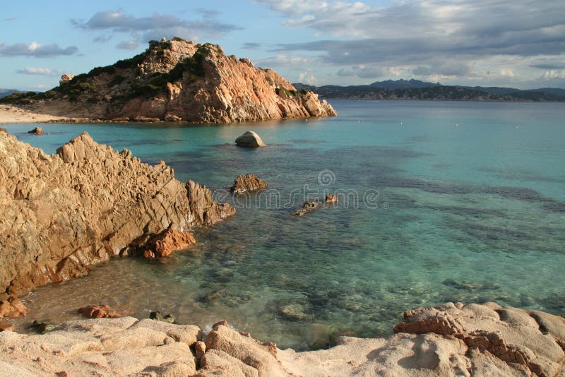 Isola Spargi stock photo. Image of seascape, ripple, sardegna - 20862376