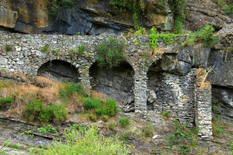 Mule track in liguria stock photo. Image of riviera - 234375584