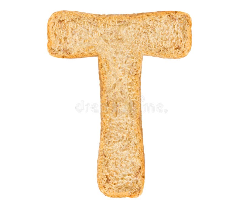 Isolate Bread Alphabet stock photo. Image of letter, isolated - 84348438