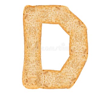 Isolate Bread Alphabet stock image. Image of concept - 84348469