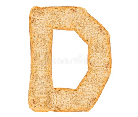 Isolate Bread Alphabet stock image. Image of concept - 84348469