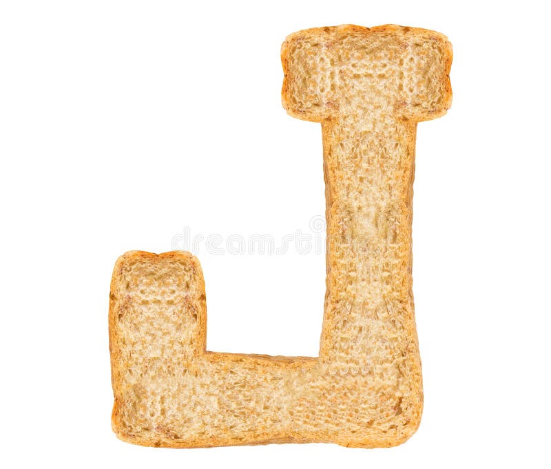 Isolate Bread Alphabet stock image. Image of isolated - 84348513