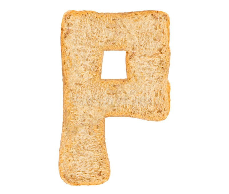 Isolate Bread Alphabet stock photo. Image of abstract - 84353970