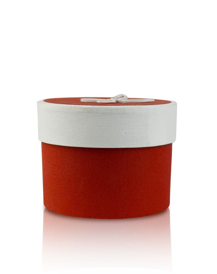 945 Pink Round Gift Box Isolated White Background Stock Photos - Free ...