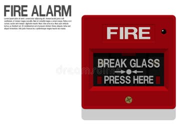 Break Glass Fire Stock Illustrations – 895 Break Glass Fire Stock ...