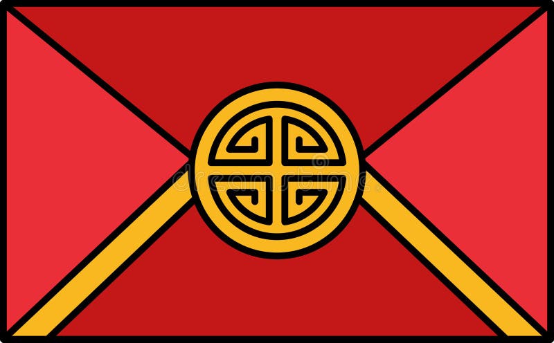 Isolate Illustration Icon of Ang Pao Red Envelope Stock Vector ...