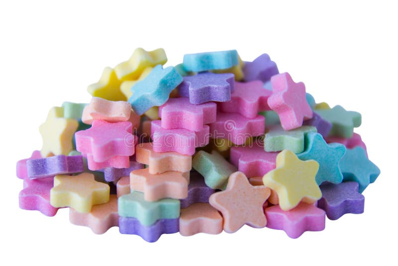 Milk Tablet stars stock image. Image of diet, life, decoration - 40544173